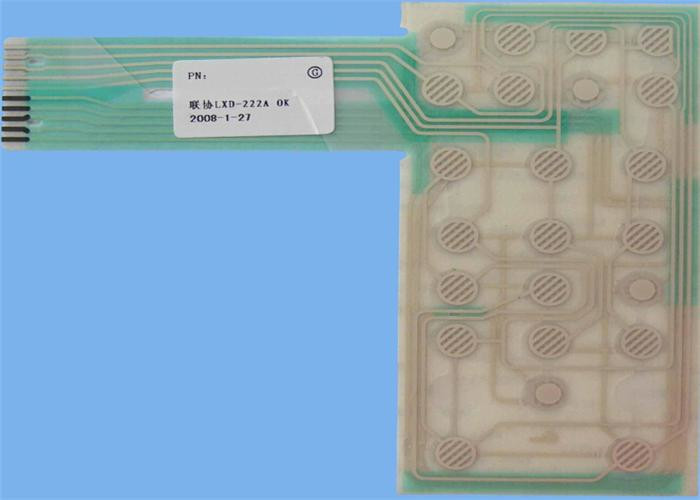 Flexible 2 Layer Custom Printed Circuit Board PCB for Tactile Membrane ...